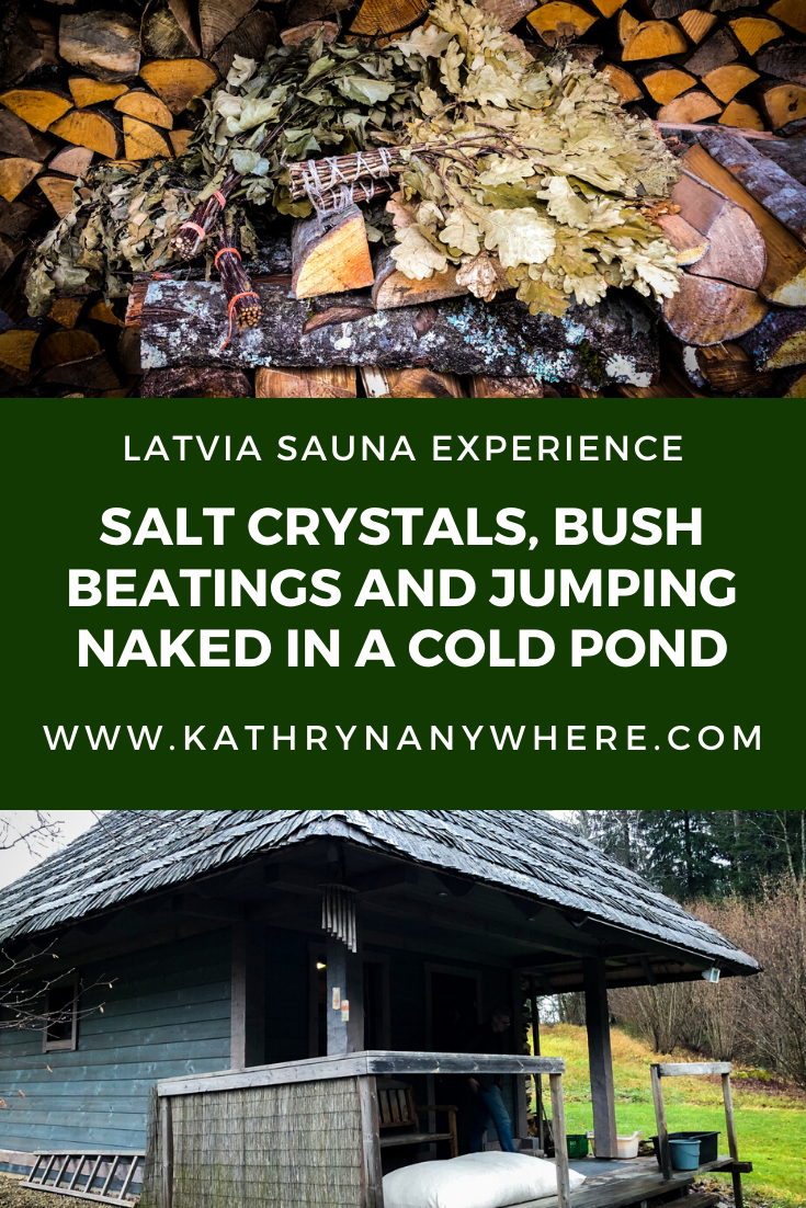 Traditional Latvia Sauna: The Salt Crystals, Bush Beatings and Jumping ...
